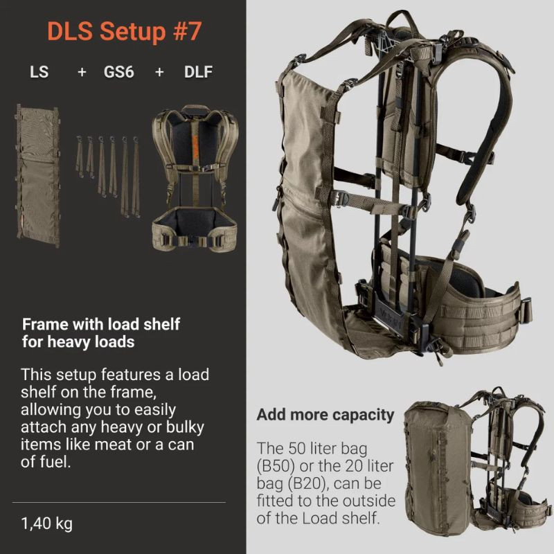 Pack DLS Setup 7 Vorn Equipment