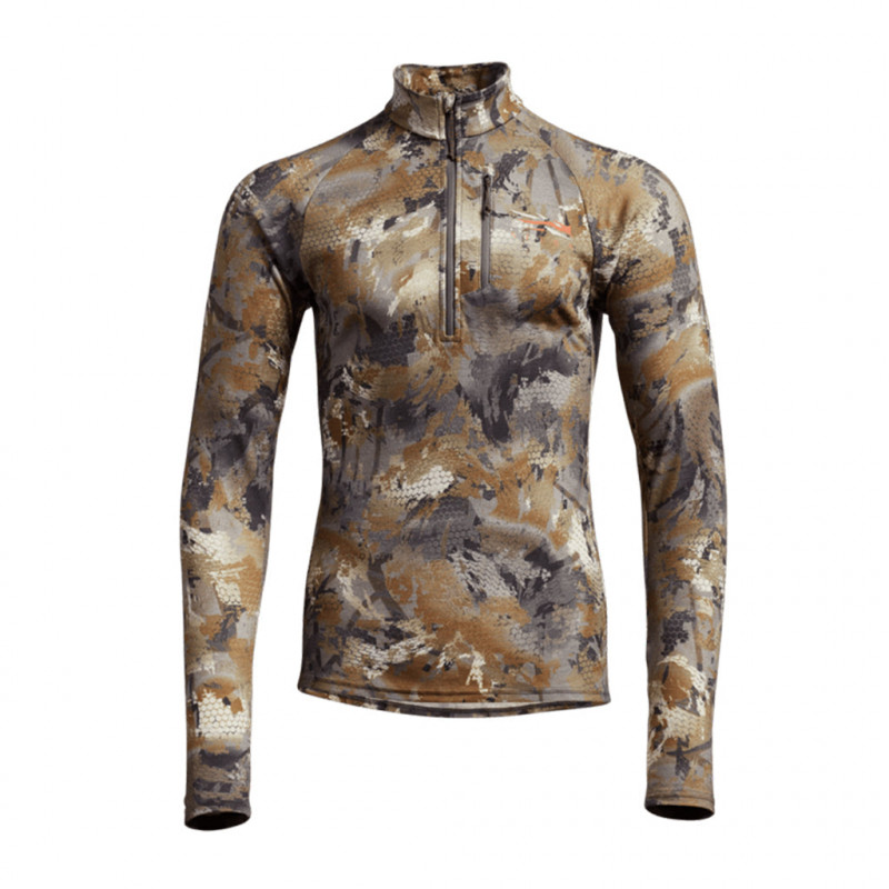 Sweat technique demi-zip Core Merino 220 Sitka