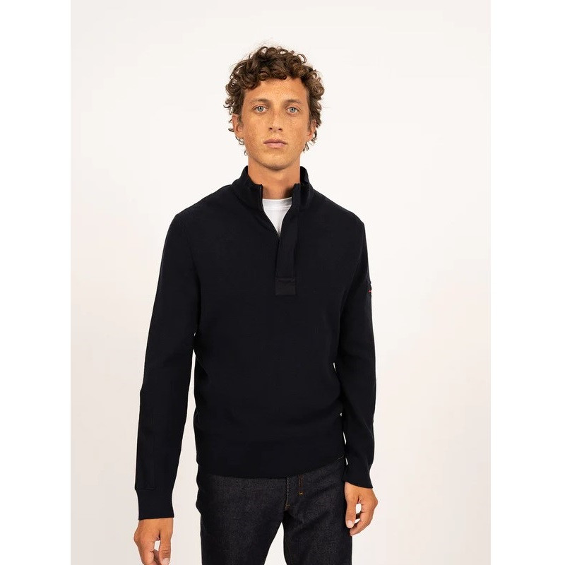 Pull Col Zippé Loup de Mer Saint James
